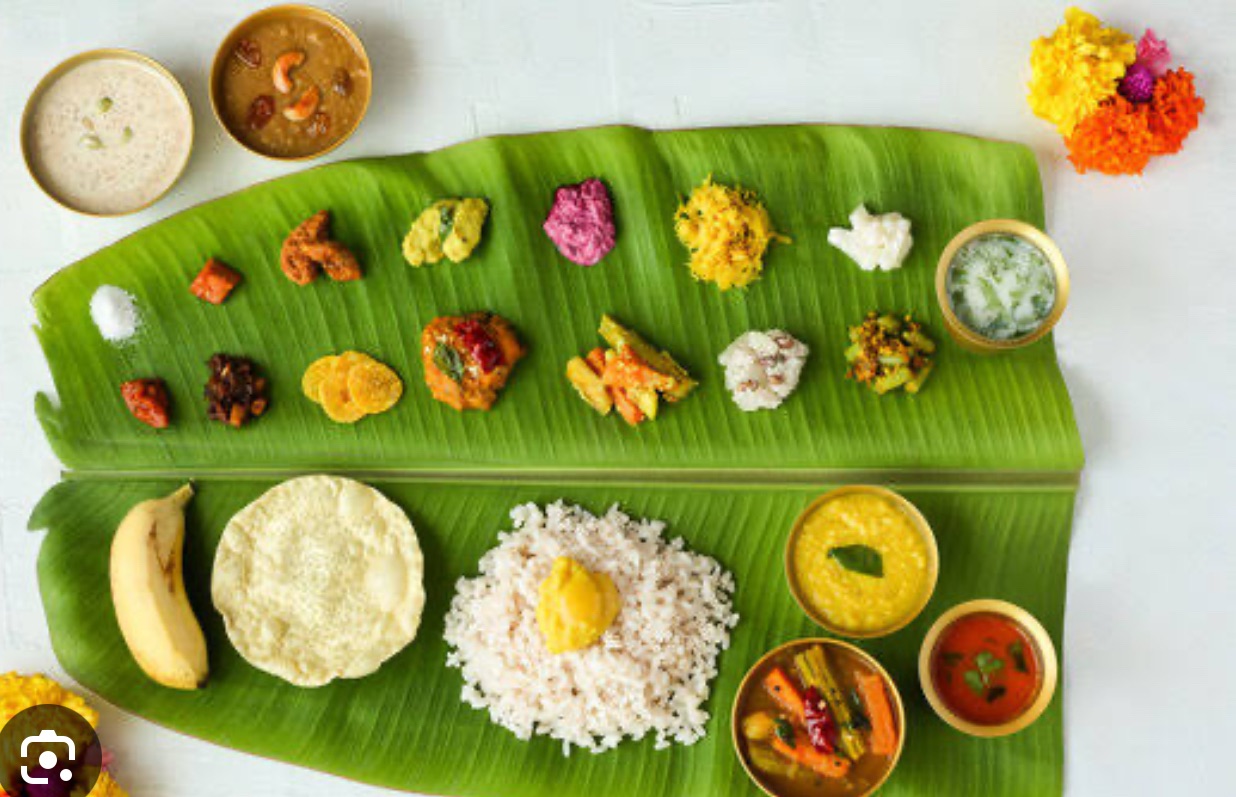 A “Sadya” for dinner !!! – Middle aged musings
